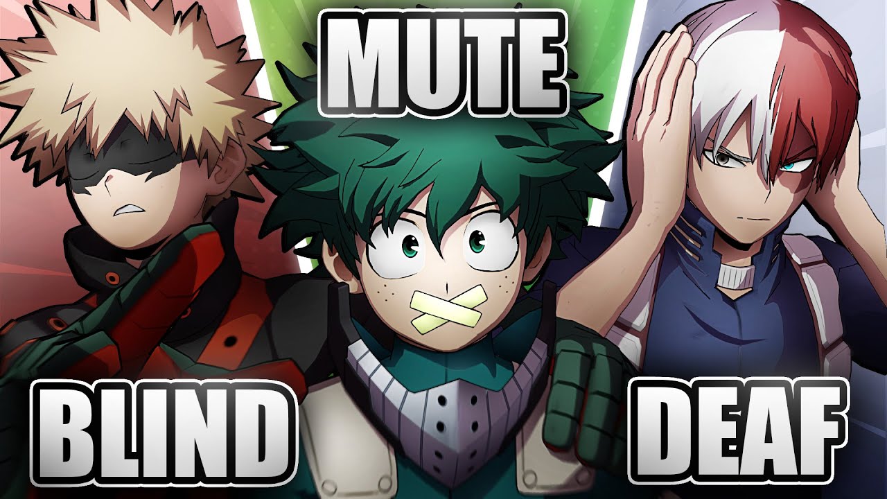 Can We SURVIVE This Blind, Deaf & Mute Challenge in My Hero Ultra ...