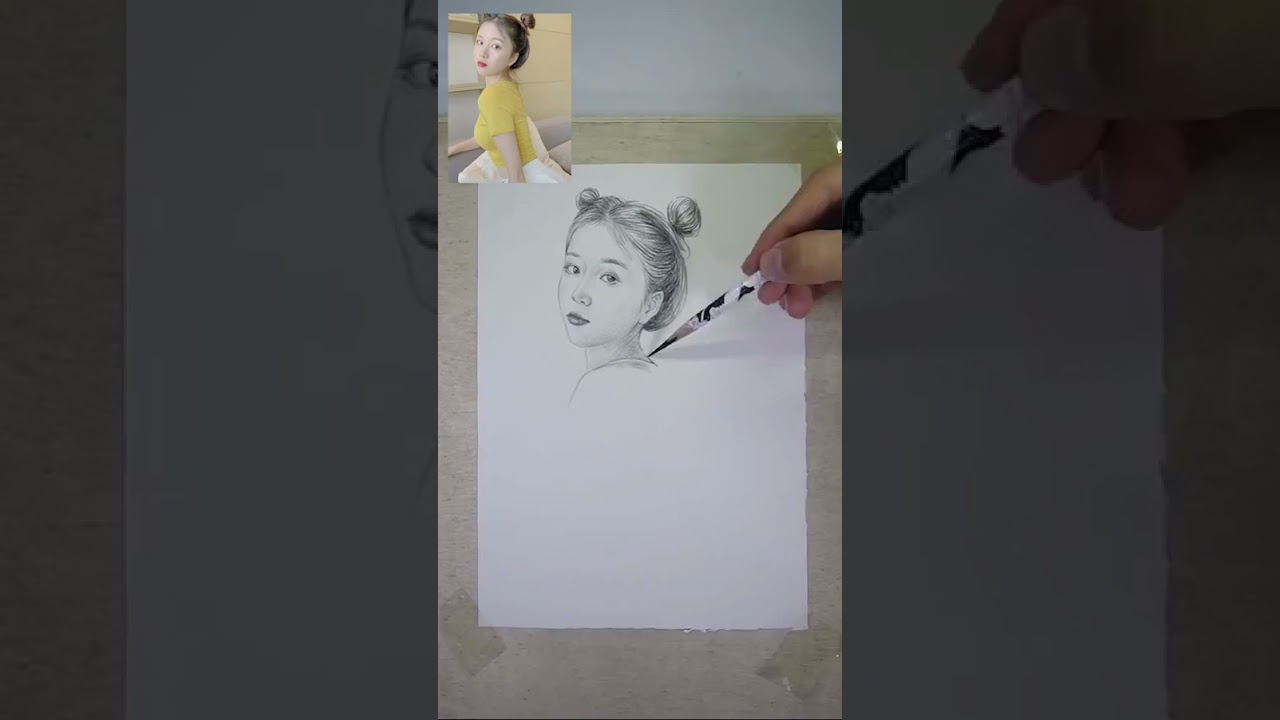 How to draw a face for beginners from sketch to finish | Emmy Kalia ...