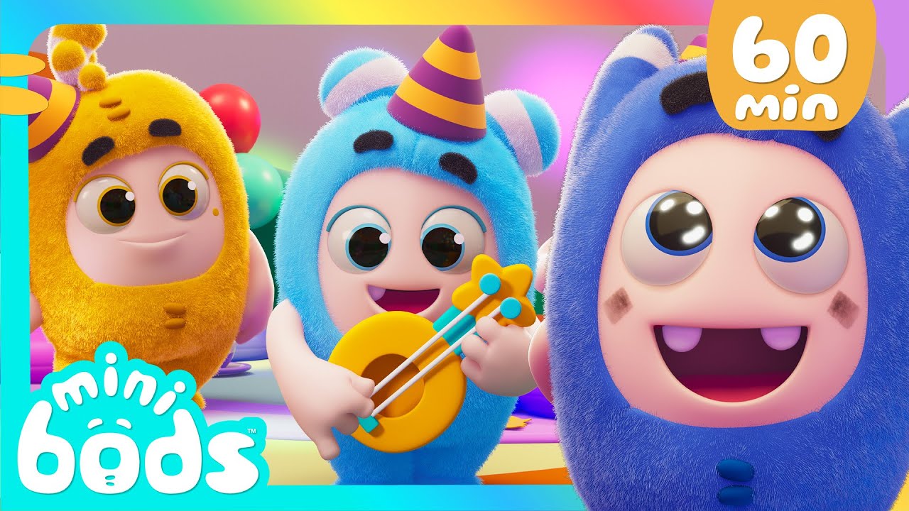 Pogo's Birthday Party | Minibods | Rob the Robot & Friends - Funny Kids ...