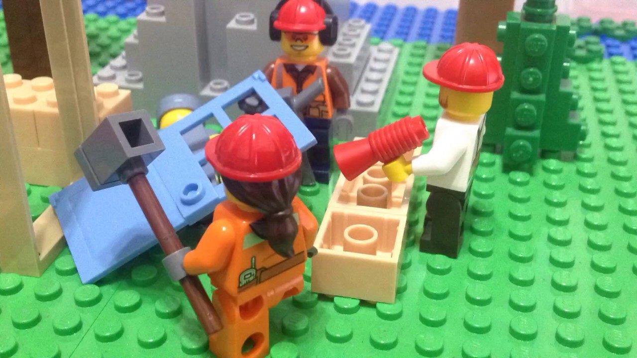 Lego Construction (Stop Motion Animation) - YouTube