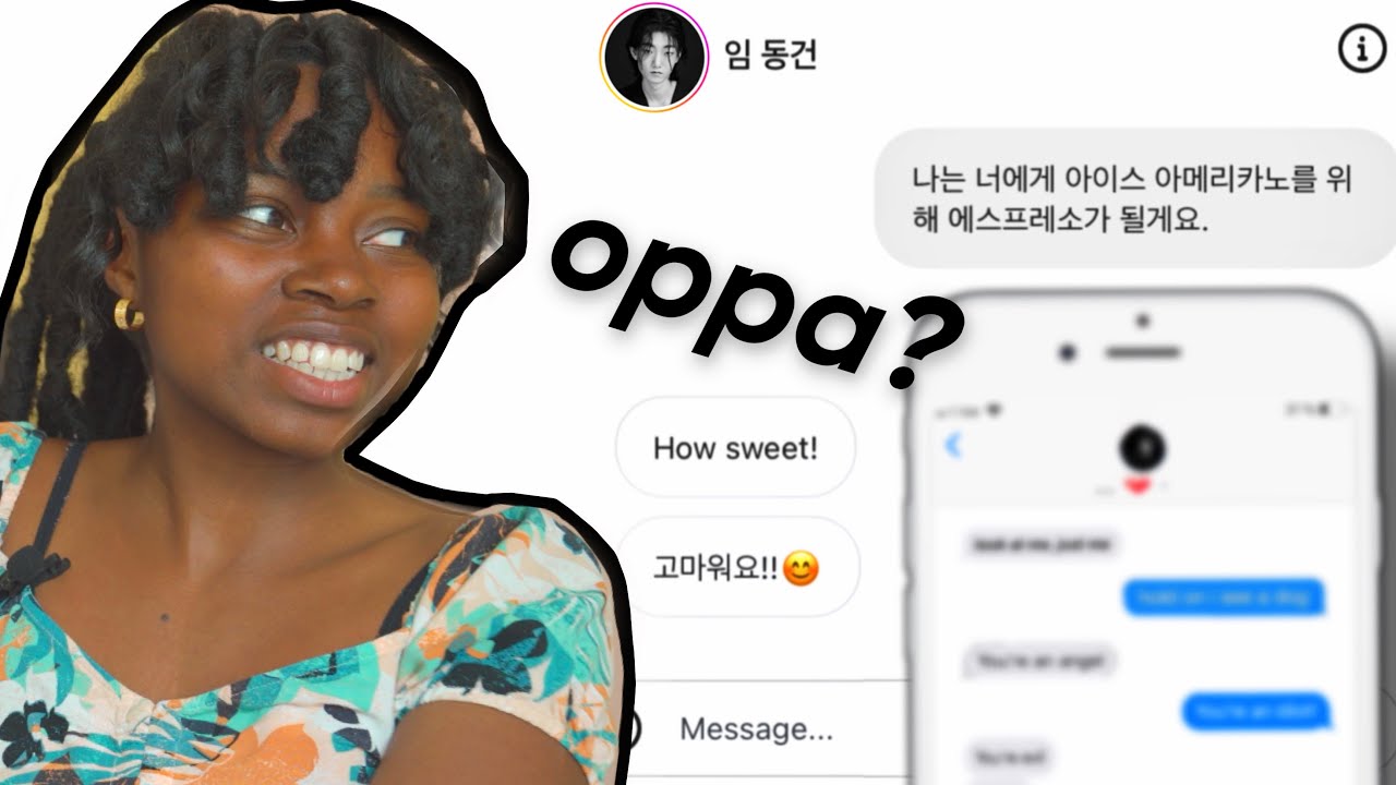 Testing my Korean RIZZ on instagram... - YouTube