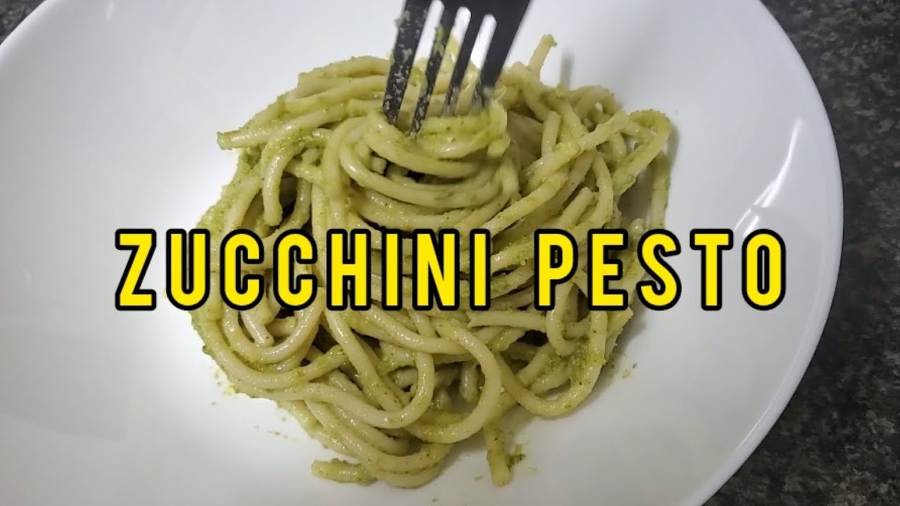 Zucchini Pesto By Angelo Coassin | 🌙 Ramadan Quick & Easy Recipe #7 ...