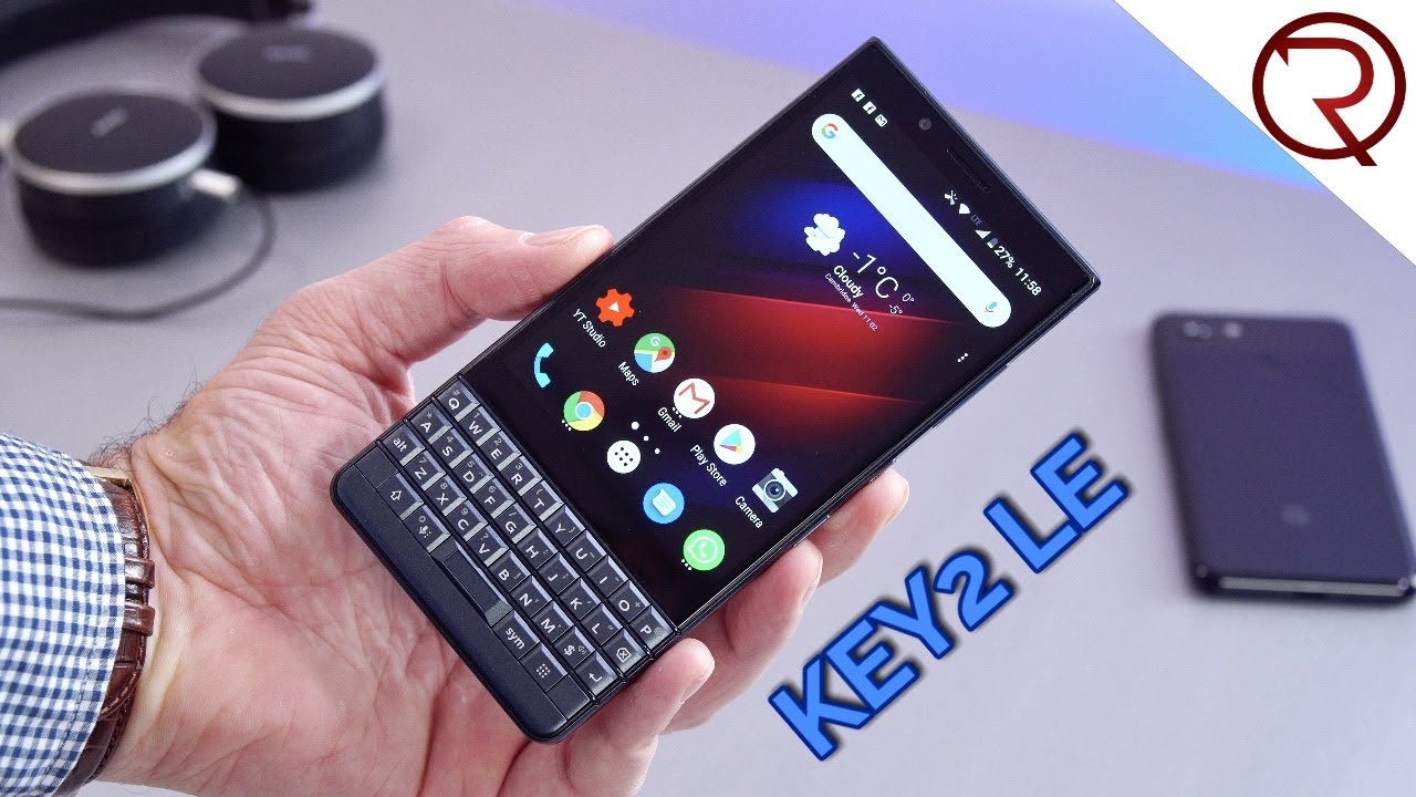 Blackberry KEY2 LE Review - Cheapest Smartphone with a Keyboard - YouTube