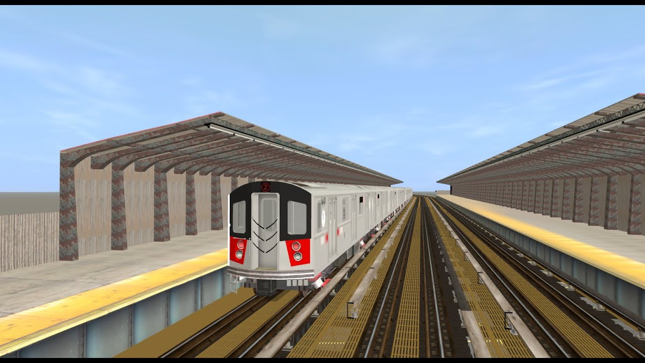 Trainz 12: R142A (2) Train (Bronx Park East - 3 Av-149 St) - YouTube