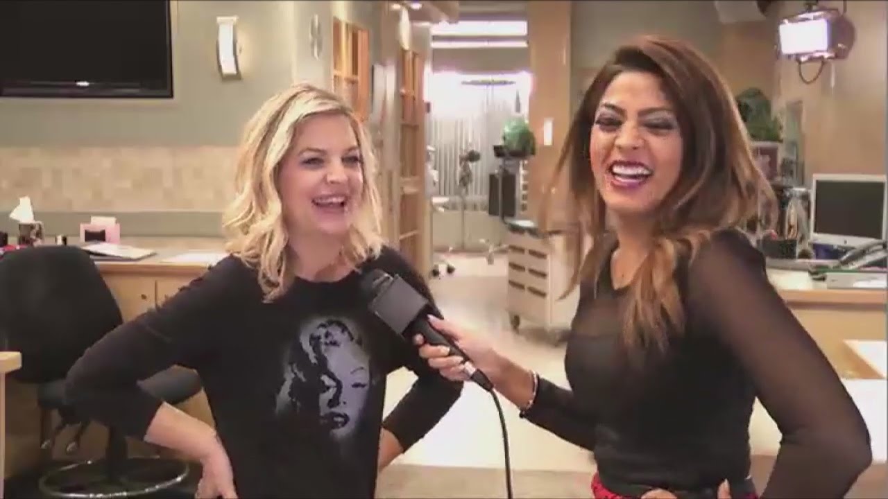 Megan Telles gives more behind-the-scenes coverage at GH - YouTube