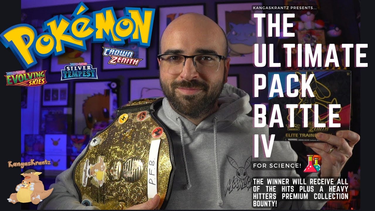 The Ultimate Pokemon Pack Battle for Science #4! Crown Zenith & More ...