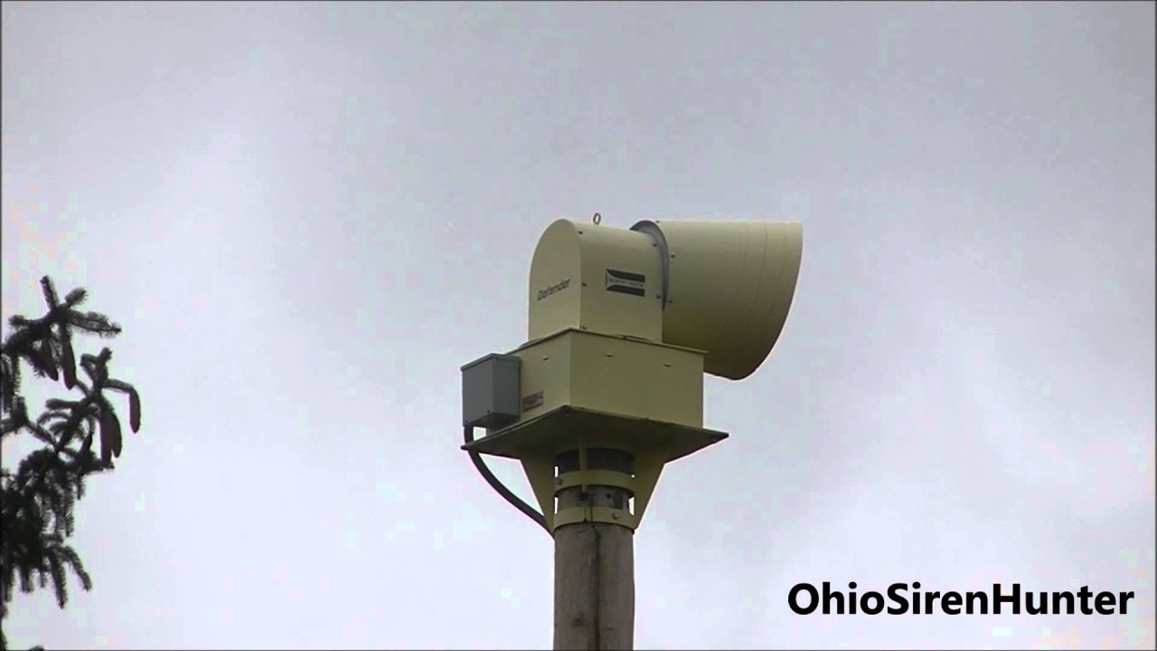 Sentry Defender Tornado Siren Failure (April 5th, 2014) - YouTube