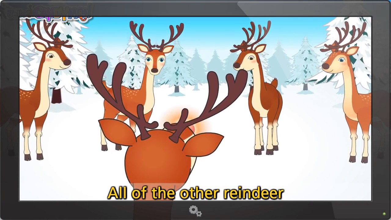 Rudolph the Red Nosed Reindeer - Christmas Carol - Christmas Songs for ...
