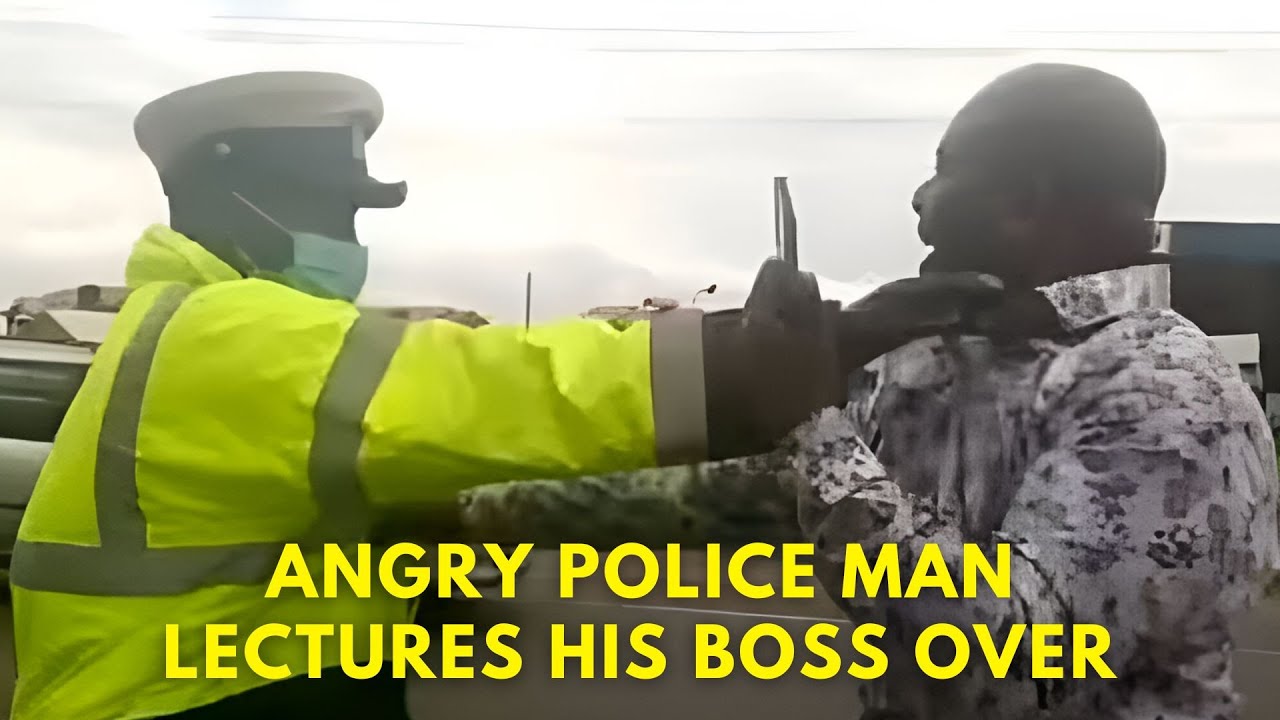 Angry Police Man Lectures His Boss Over Nonfunctioning SHA | The fear ...