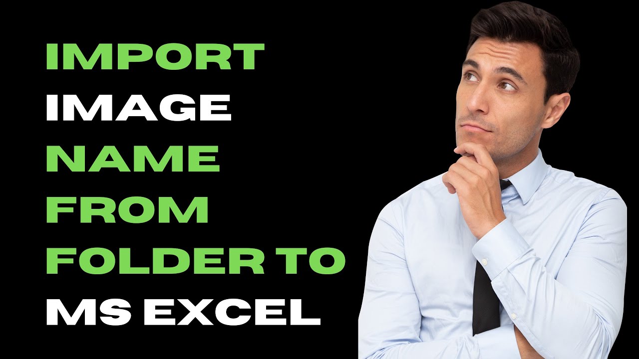 Import Image Name From Folder To MS Excel YouTube import-image-name-from-folder-to-ms-excel-youtube