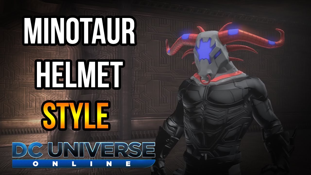 DCUO | Minotaur Helmet [Dark Knights Time Capsule] - YouTube