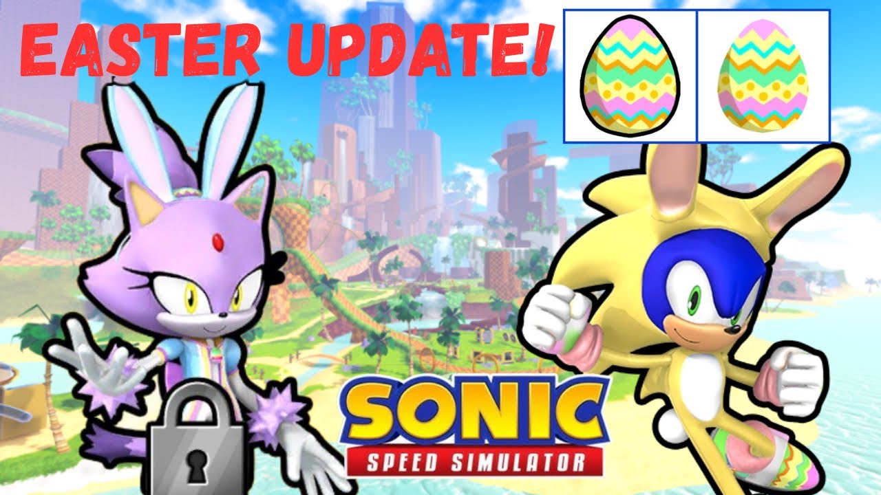 How To Unlock Easter Sonic and Easter Blaze in SSS - YouTube