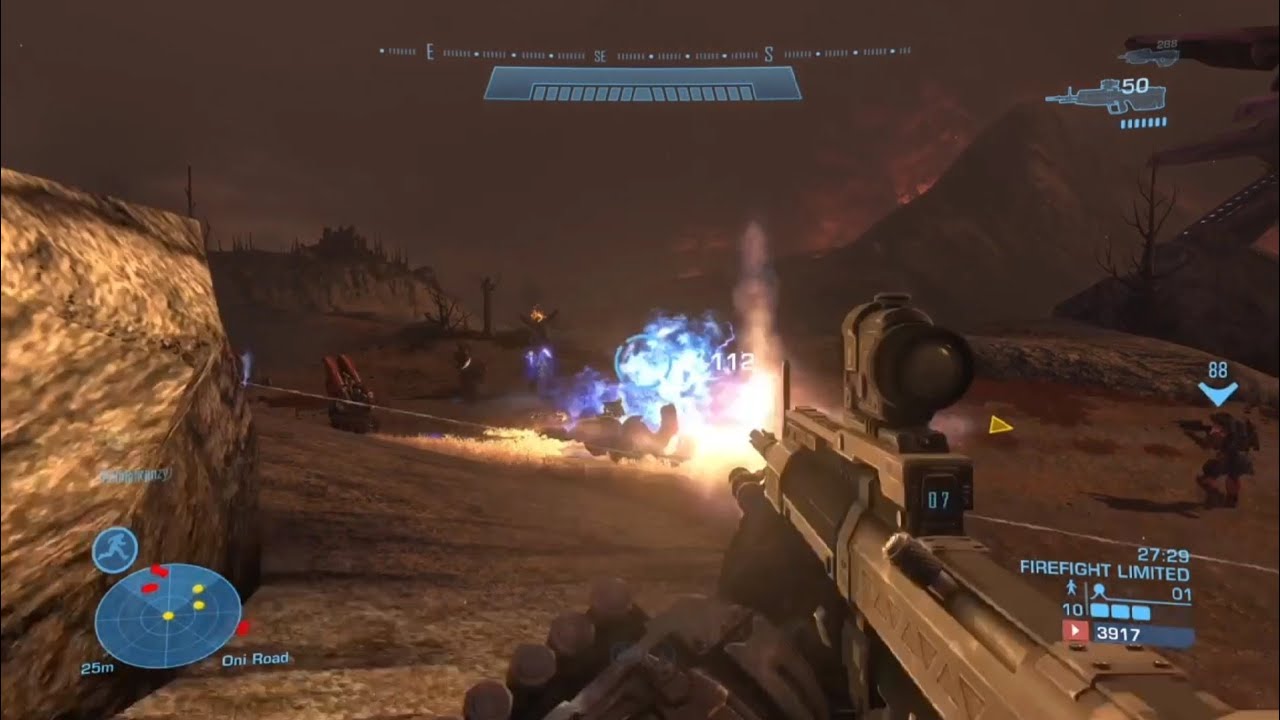 Halo Reach Multiplayer - Firefight Gameplay - YouTube