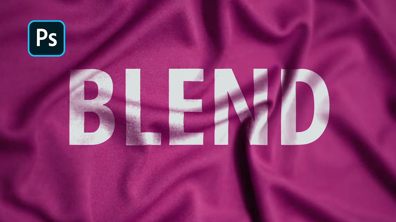 Blend Effect in Photoshop | Adobe Photoshop - Photoshop Tutorial - YouTube