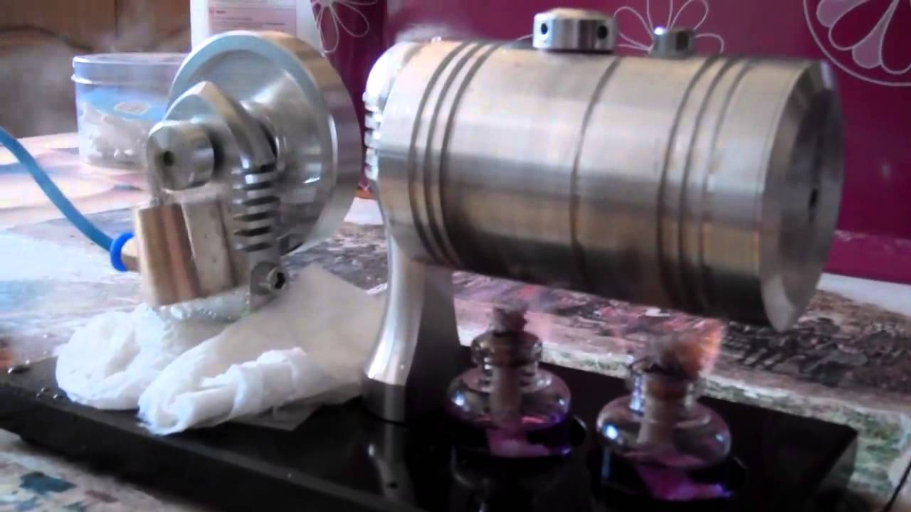 Video about Meths burners, Steam engine.(2) - YouTube