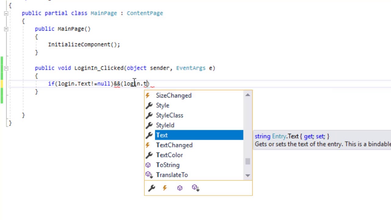 Développement Mobile - Tuto #3: Code behind en C# - YouTube