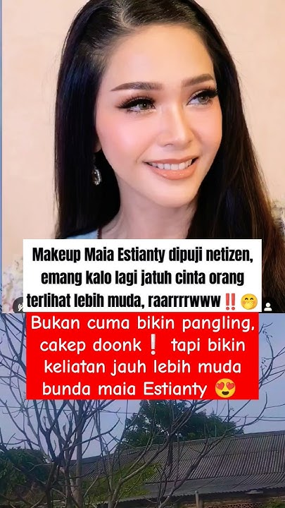Makeup bunda Maia Estianty bikin pangling ‼️#maiaestianti#irwanmussry#shorts - YouTube