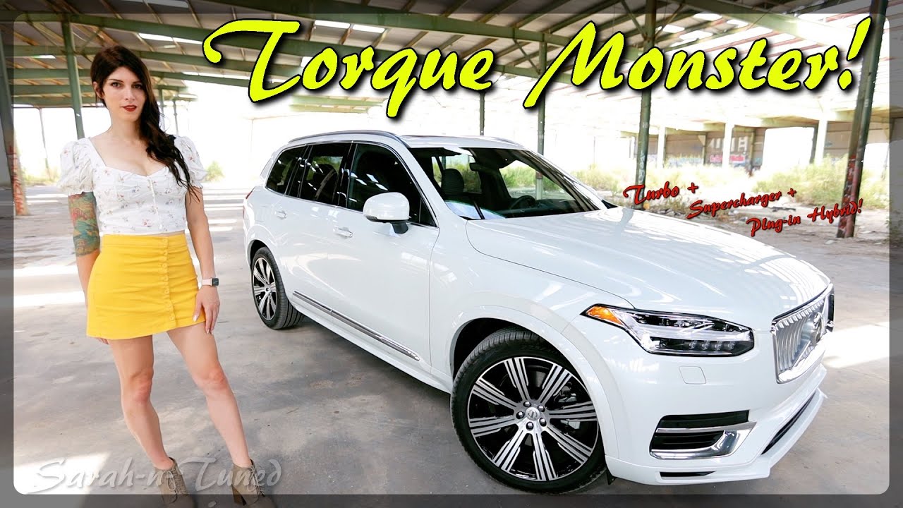 This Twin-Charged Volvo Is A ROCKET!! // 2020 XC90 T8 AWD Hybrid - YouTube
