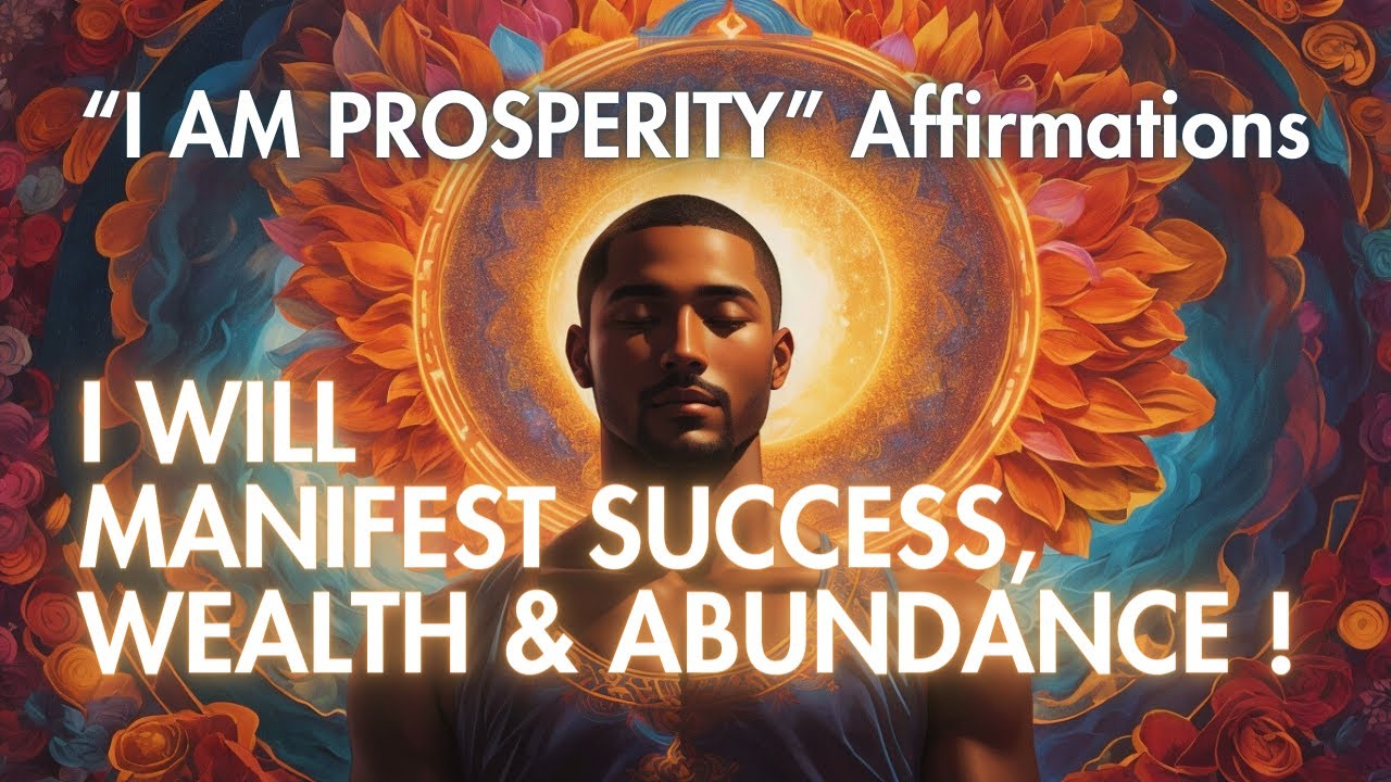 🌟 "I AM PROSPERITY" Affirmations 🌟 | Manifest Wealth, Abundance ...