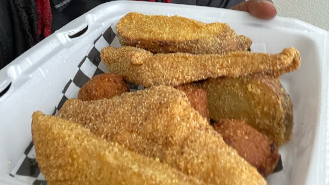 Bob Davis | Cat Fish plate | Mukbang - YouTube