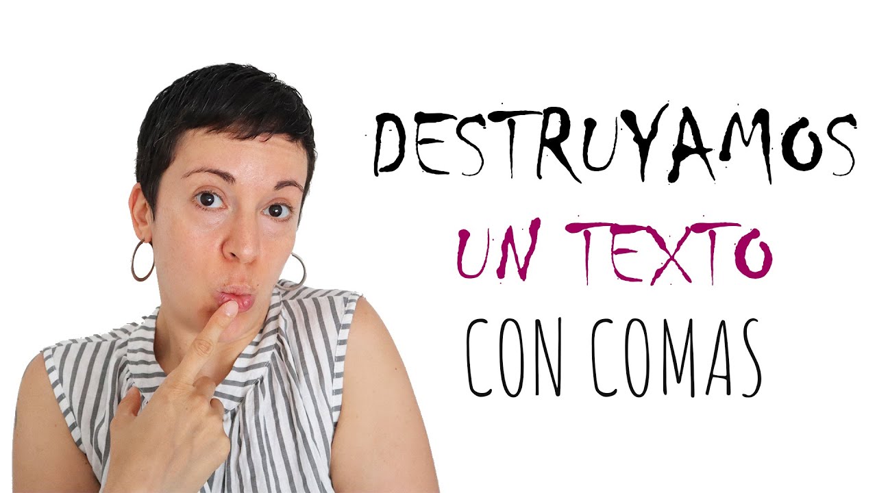 Destruyamos un texto con comas - YouTube