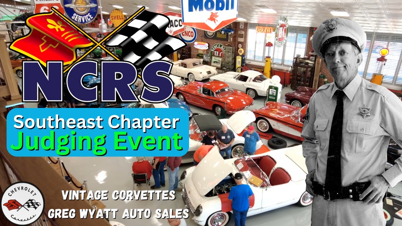 NCRS Corvette Judging Event at Greg Wyatt's Vintage Corvettes! - YouTube