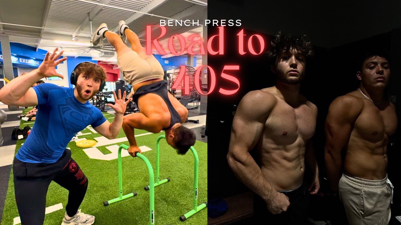ROAD TO 405 BENCH PRESS | CRAZY VID - YouTube