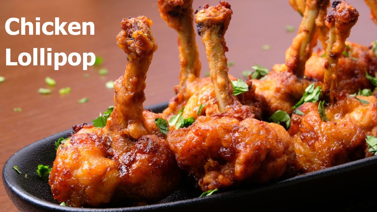 Restaurant-Style Chicken Lollipop Recipe | Drums of Heaven Recipe - YouTube