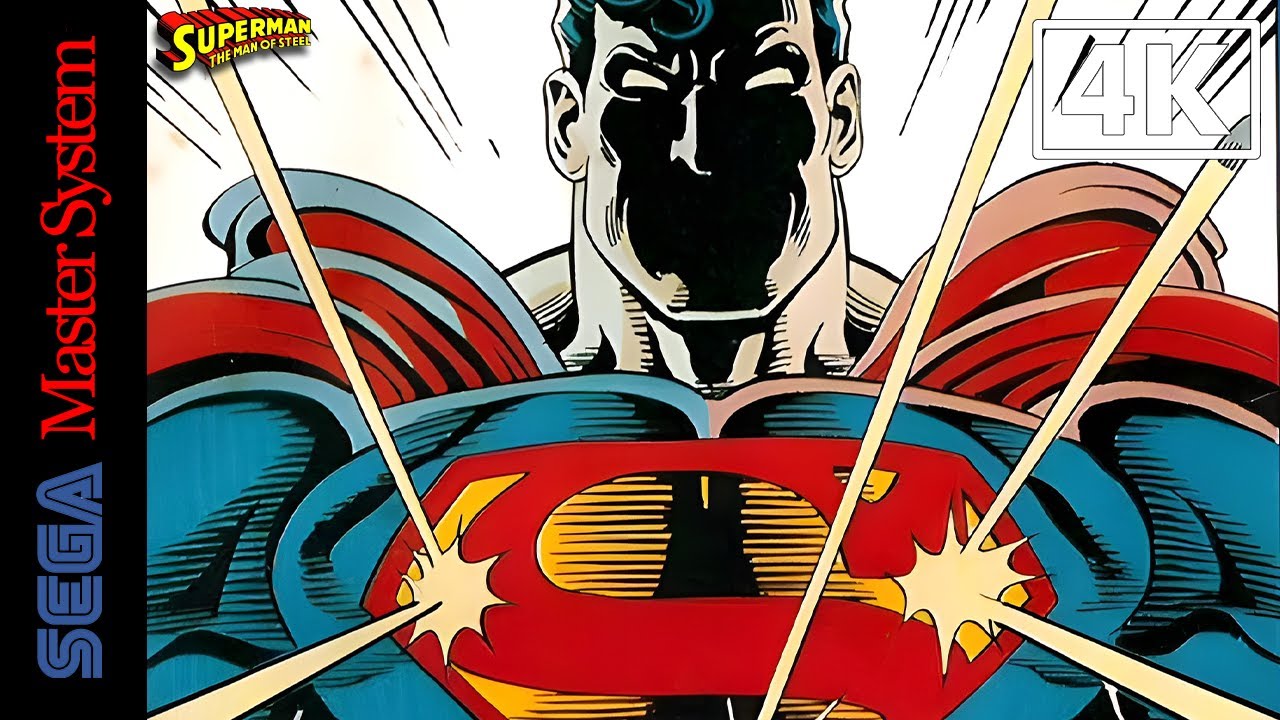 Superman: The Man of Steel (Master System) Playthrough [4K] - YouTube