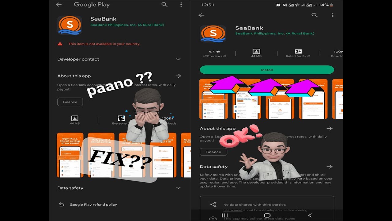 play store item not available in your country?? paano ? Tara Ayusin ...