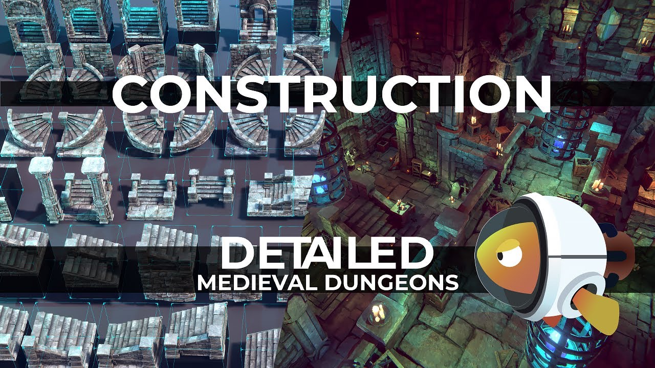 DETAILED - Medieval Dungeons Construction - YouTube