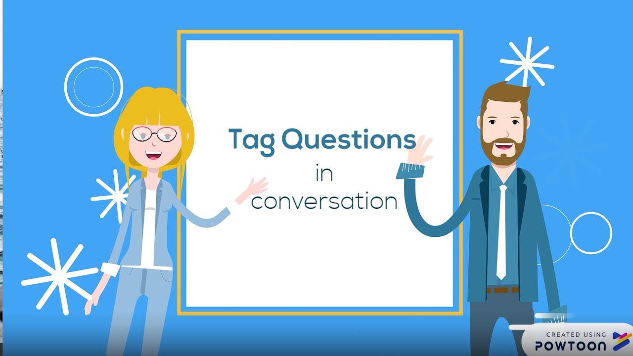 Tag Questions in Conversation - YouTube