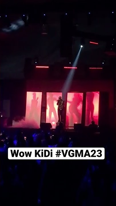 KiDi’s sensual VGMA 23 performance | Ghana Music - YouTube