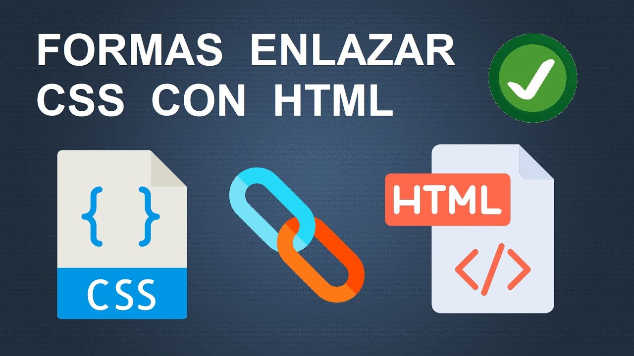Formas De Enlazar Estilos Css En Html Youtube 6893
