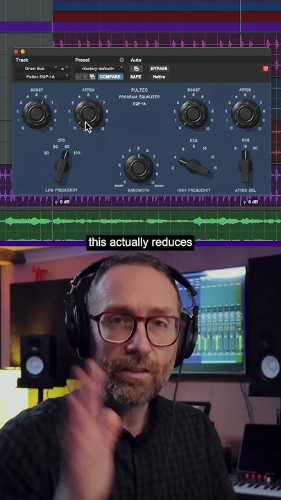 EQ QUICK TIP: Pultec Punch EQ for drums in Pro Tools - YouTube