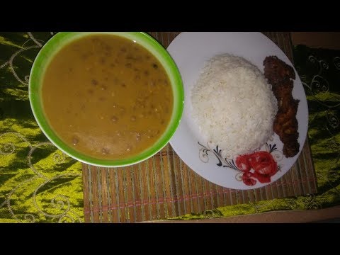 Receta: Gandules guisados con coco |Guandules| - YouTube