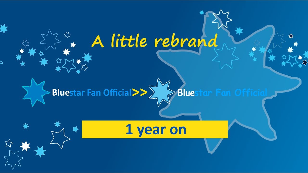 1 year on, the rebrand of Bluestar Fan Official - YouTube