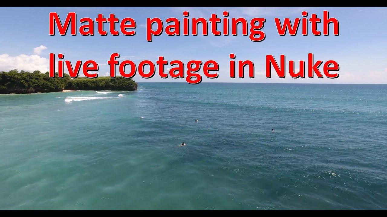 Matte Painting in Nuke - YouTube