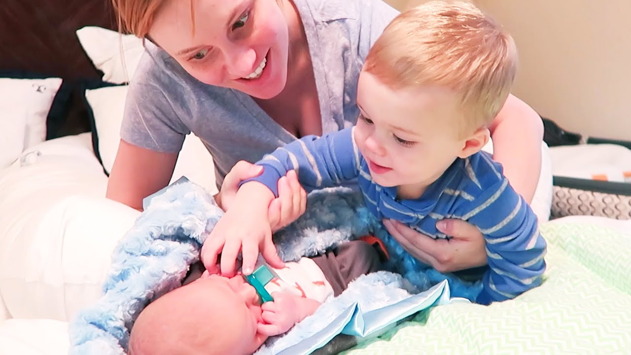 MEET BABY BROTHER!! - YouTube