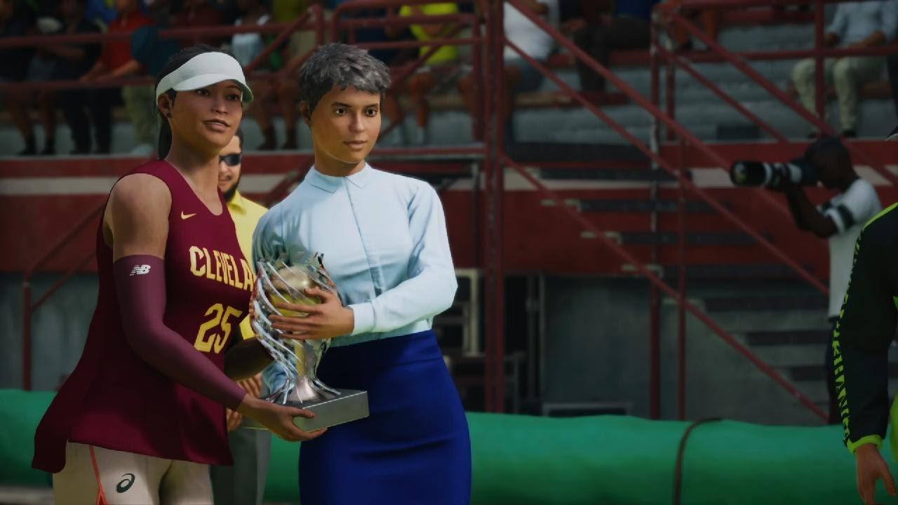 TopSpin 2K25 PS5 woman Ty series year 4 Champ - YouTube