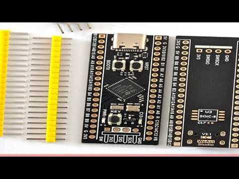 WeAct BlackPill STM32F411CEU6 STM32F4 STM32 Core Board Learning Board ...