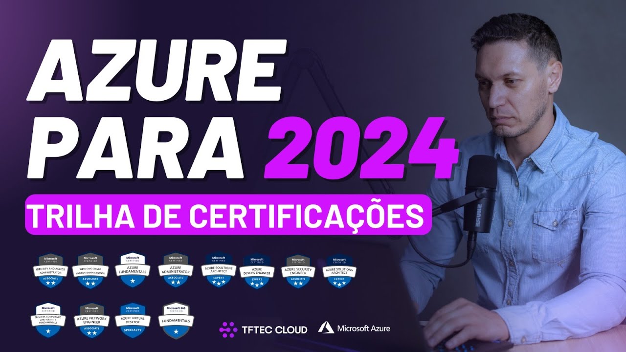 Trilhas de certificações Azure 2024 - YouTube