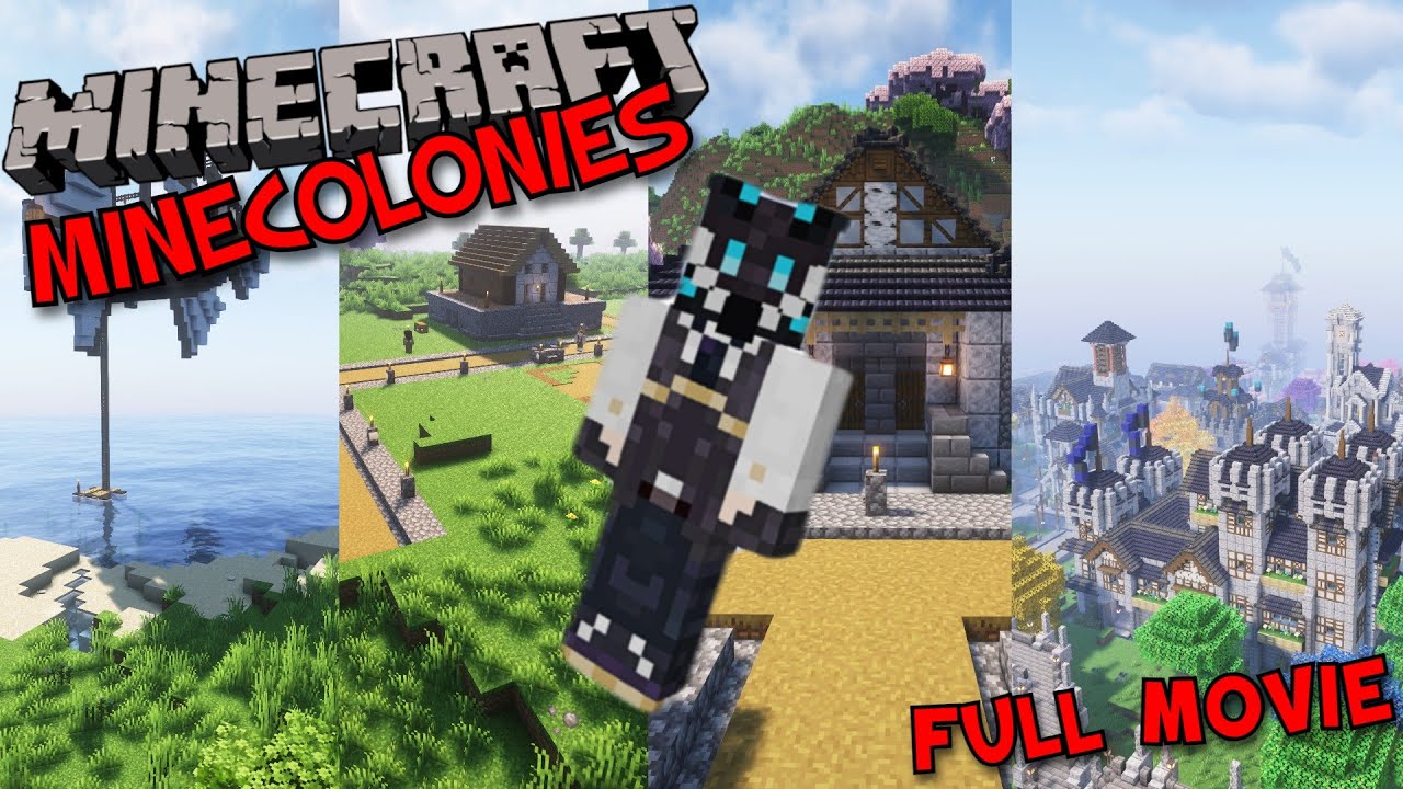 Minecolonies - Caledonia THE FULL MOVIE - YouTube