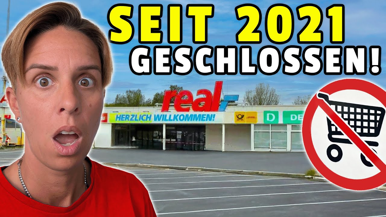 WIR ERKUNDEN EINEN VERLASSENEN REAL MARKT! - YouTube
