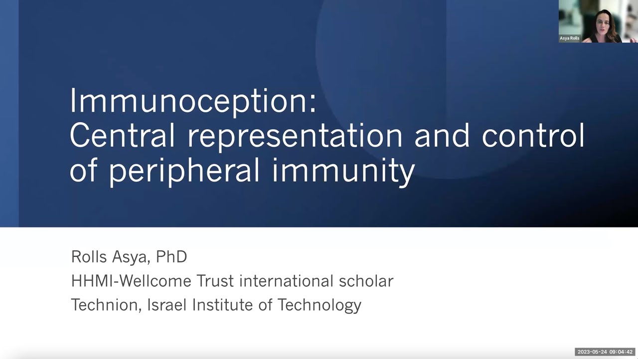 "Immunoception: neuronal representation and control of peripheral ...