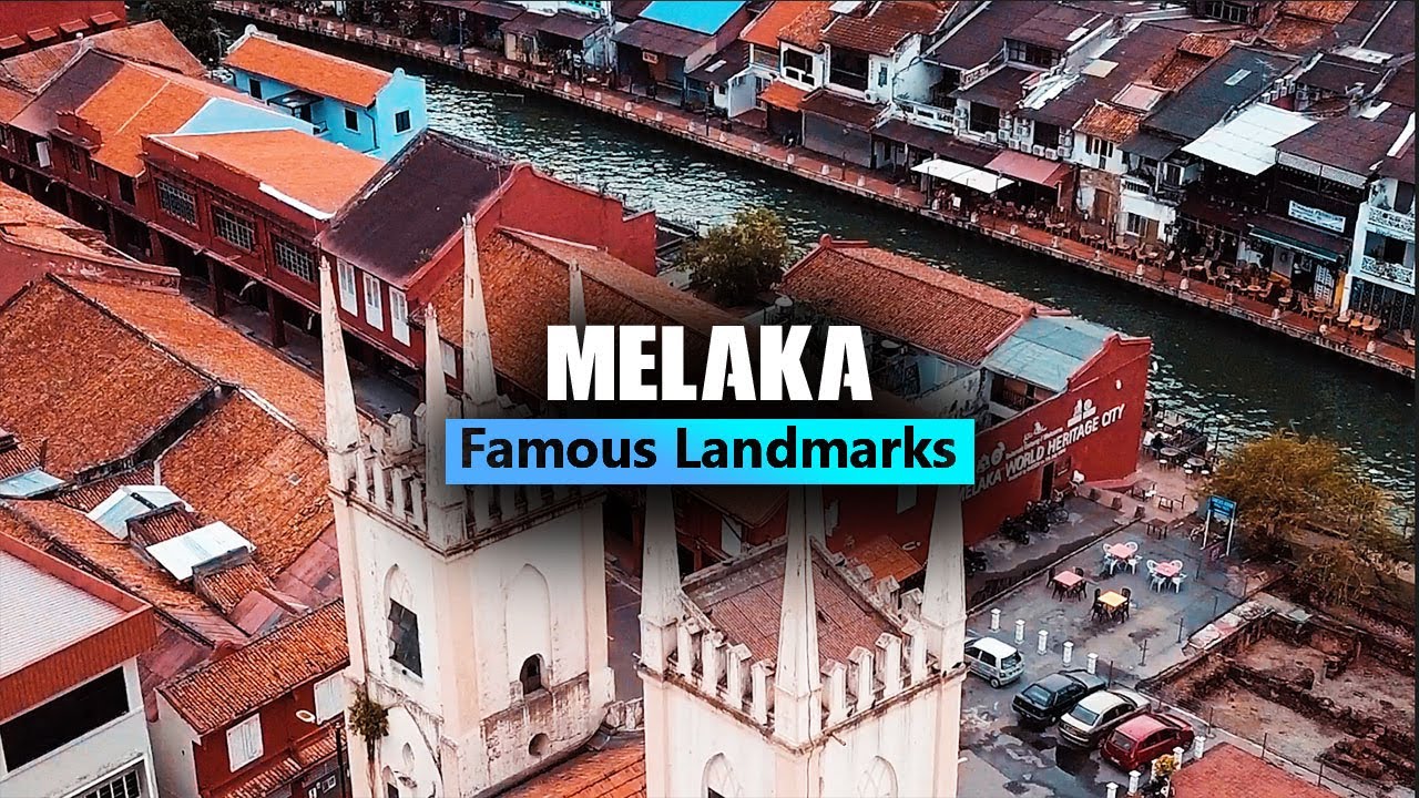 How Melaka look like ? Melaka Famous Landmarks (Drone Footage ...