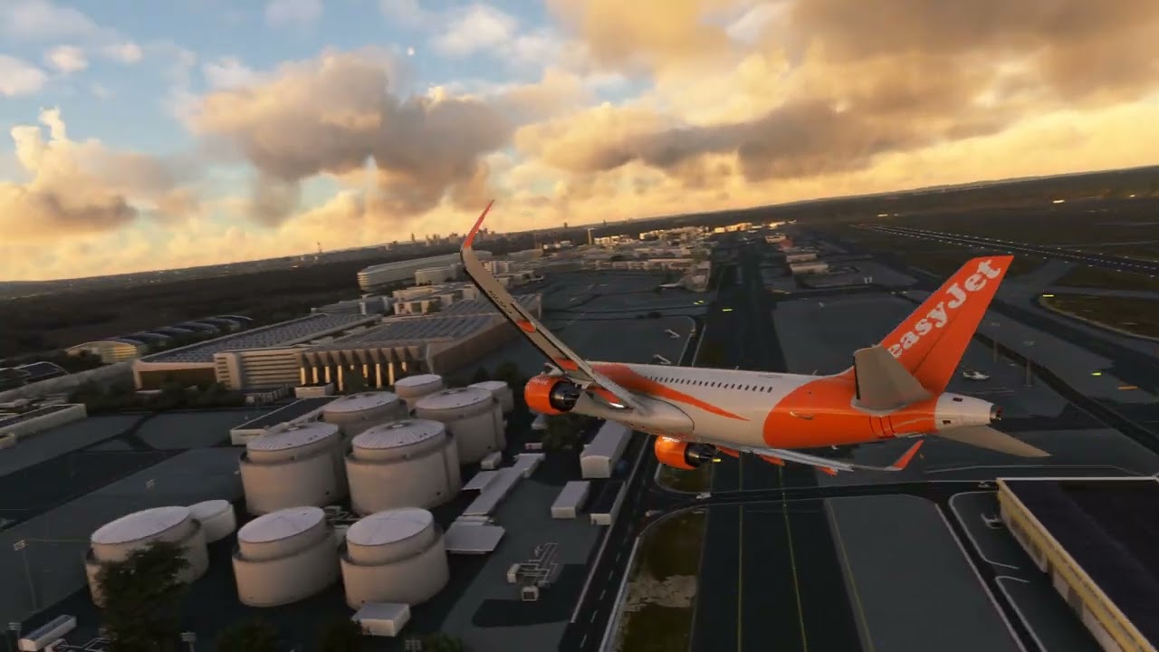 easyjet A320 [System Fail] Crash at Airport Frankfurt [FRA] - YouTube