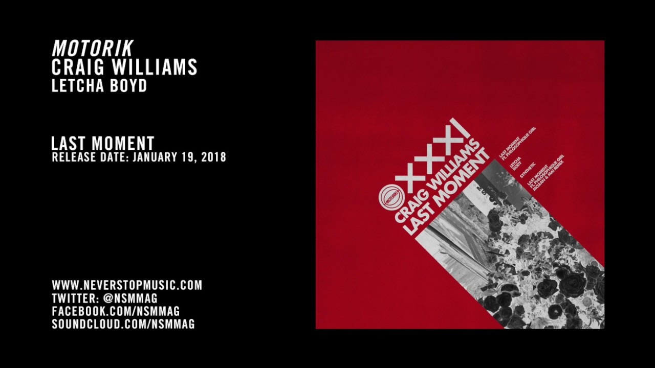Premiere: Craig Williams - Letcha Body [Motorik] - YouTube Music