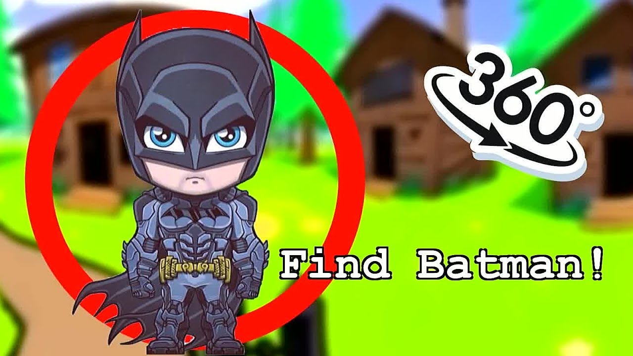 Finding Batman in VR 360° 4K - YouTube