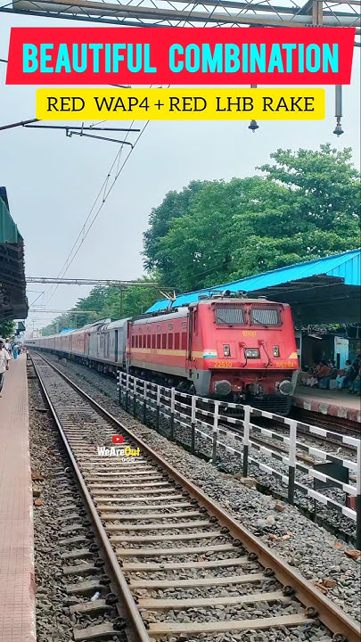 Red Beast Wap 4 Locomotive 🔥 #indianrailways #railway #train #viral #shorts #trending #video # ...